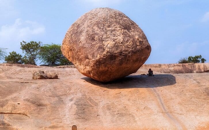 Krishna’s Butter Ball: A Natural Wonder in Mahabalipuram